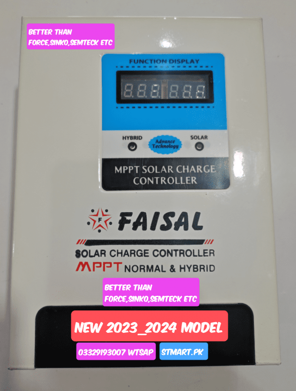 Faisal Hybrid UPS Mppt Inverter Solar Charge Controller 60Amp Price In ...