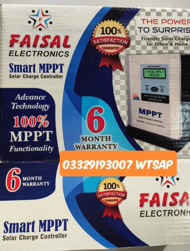Faisal Hybrid UPS Mppt Inverter Solar Charge Controller 60Amp Price In ...